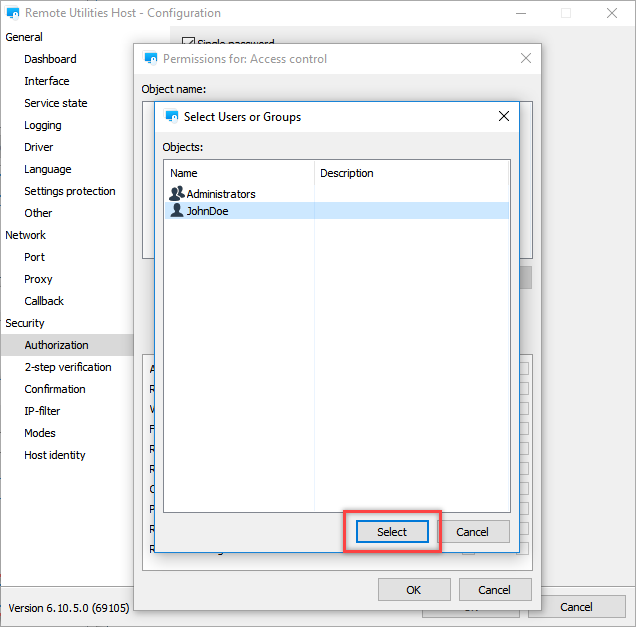 Set up Authentication Server | Remote Utilities