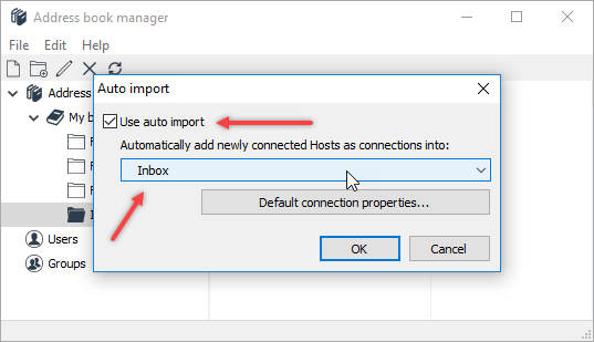 Server Role—Address Book Sync | Remote Utilities