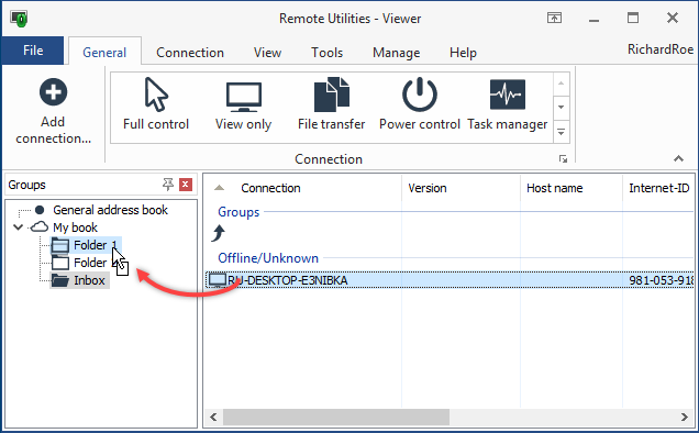 How to change size of desktop in remote utilities viewer - unibap