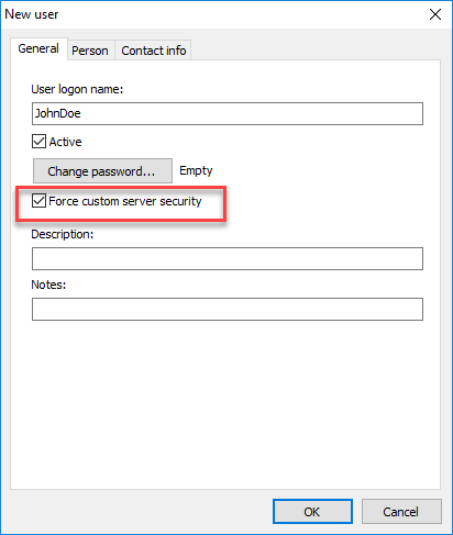 Server Role—Address Book Sync | Remote Utilities