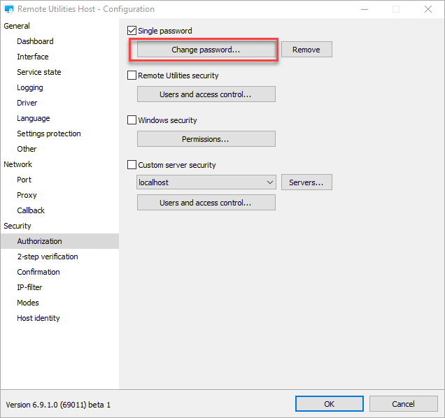 I forgot Host access password. What should I do? | Remote Utilities