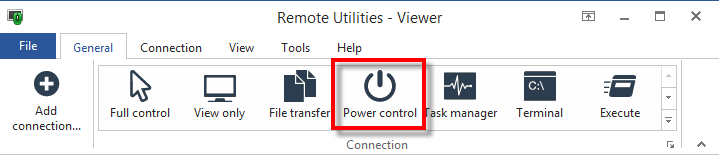 Power control | Remote Utilities