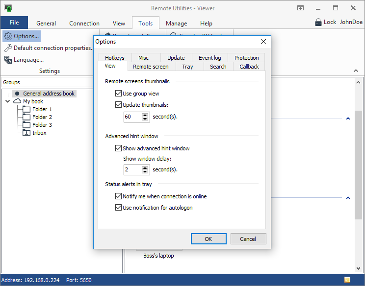 How to use remote utilities viewer - haqeyes