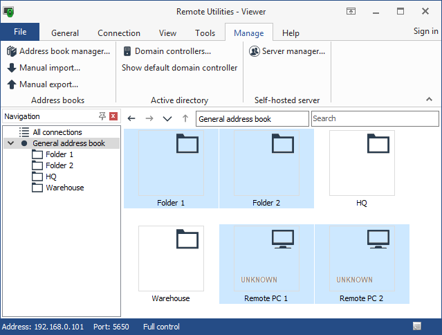Export or Import Address Books | Remote Utilities Export or Import Address Books | Remote Utilities